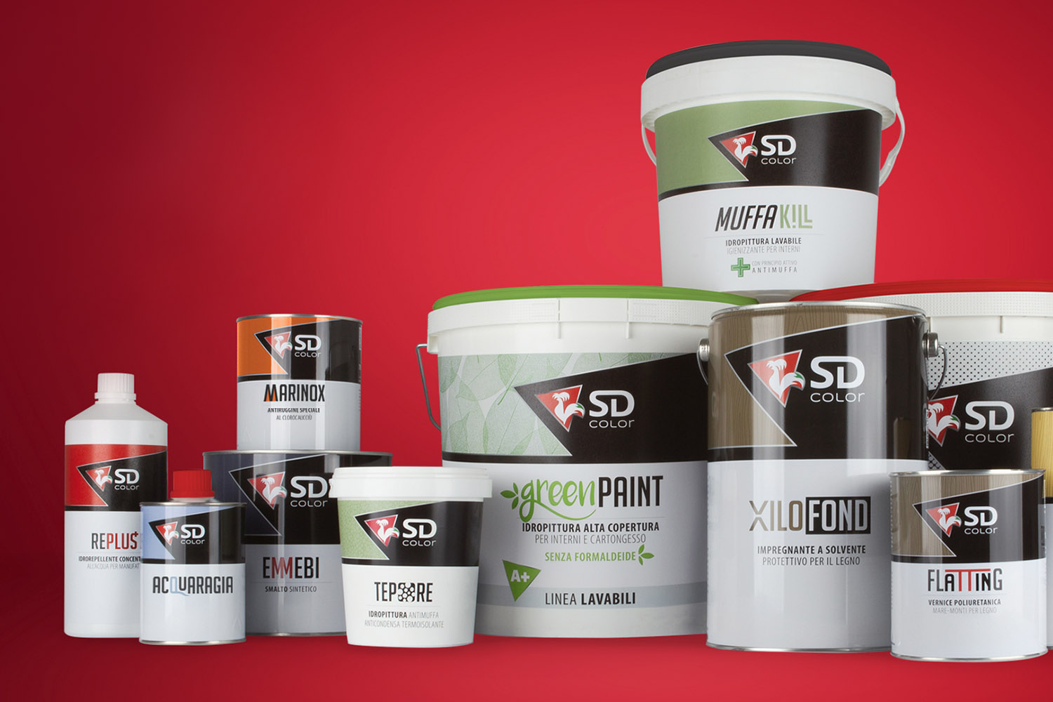SD Color: Restyling brand identity e packaging | Propaganda3